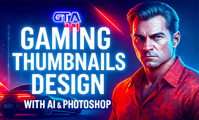 Create pro professional high click youtube gaming thumbnails by Ali ...