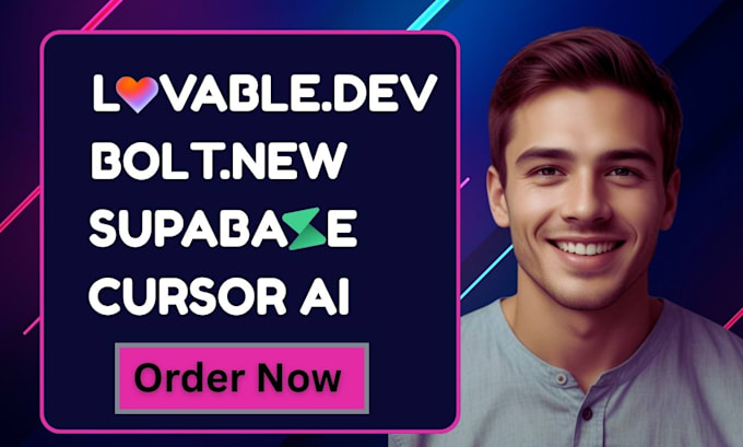 Build ai saas mvp web app using lovable ai, bolt new, supabase, cursor ...