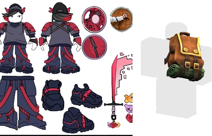 Make high quality robloxclothing roblox ugc roblox avatar stylized ...