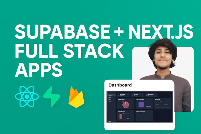 Build supabase nextjs web app with authentication dashboard by Hamzakhan_48 | Fiverr
