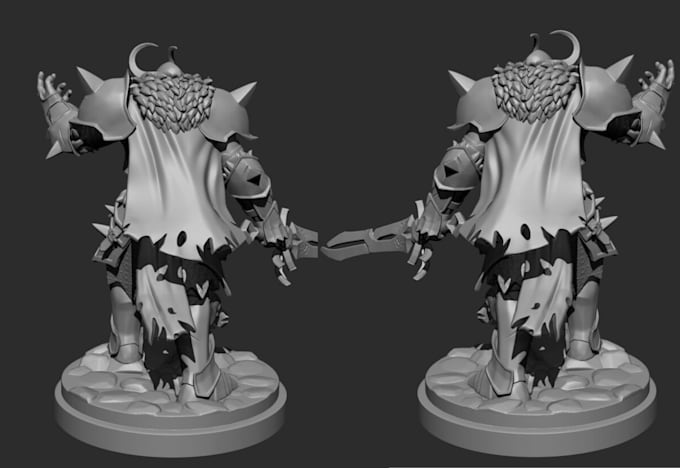 Sculpt 3d miniature tabletop 40k fantasy 3d model 3d dnd miniature for ...