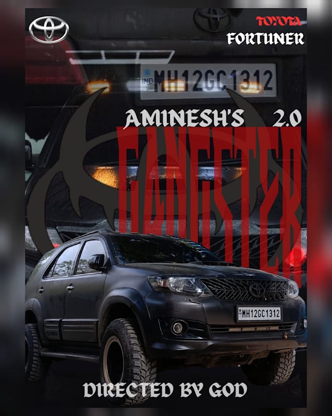 Design aggressive custom car and bike posters for your ride by ...