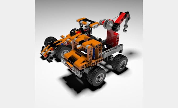 Custom 3d lego design pdf instruction lego bricks car technic with xml ...