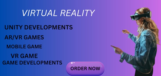 Develop vr and ar games in unity by Muheenagboola12 | Fiverr
