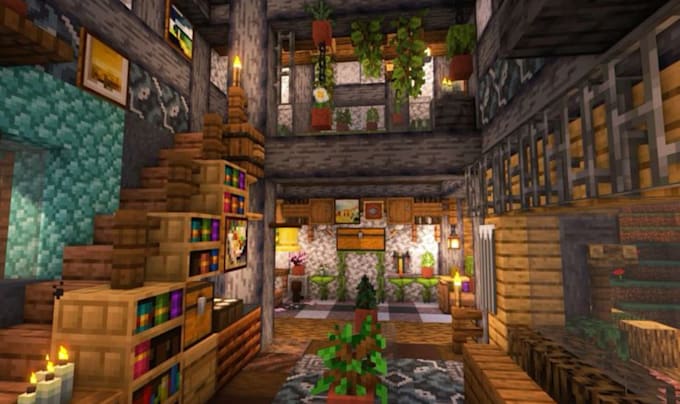 Build custom minecraft house, castle, base, survival builds with ...