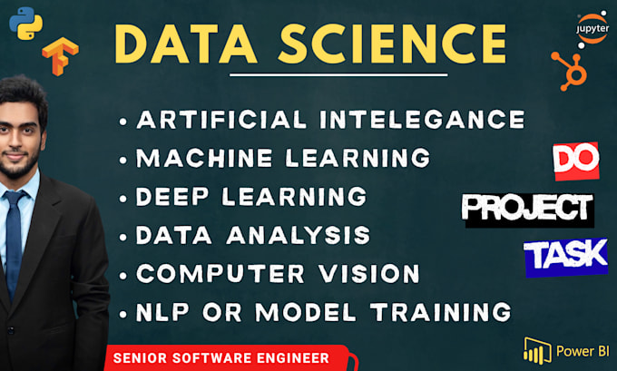 Do deep learning, machine learning, data science, nlp project or task in python by Lukuney | Fiverr