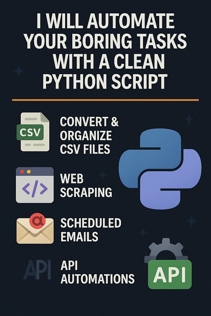 Automatize suas tarefas chatas com um script python limpo
