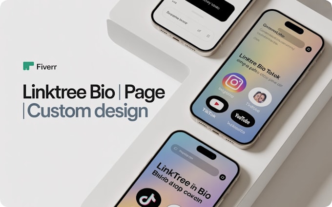 Create and customize your linktree bio page professionally by Annie_1009 | Fiverr