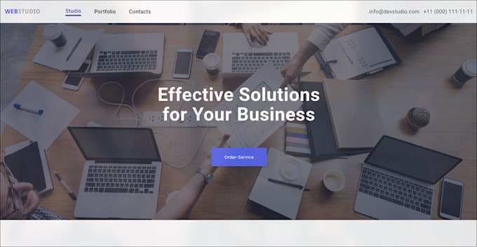 Build a basic responsive website using react, html, css, js by Anton_parsh | Fiverr