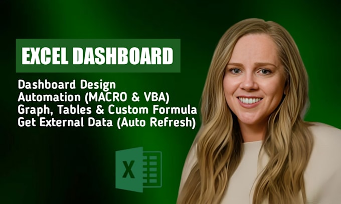 Create advanced excel dashboards, formulas, and automate with vba ...