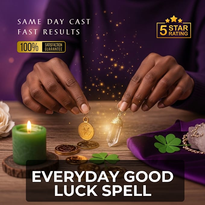 Perform a spiritual good luck ritual to align your energy by ...