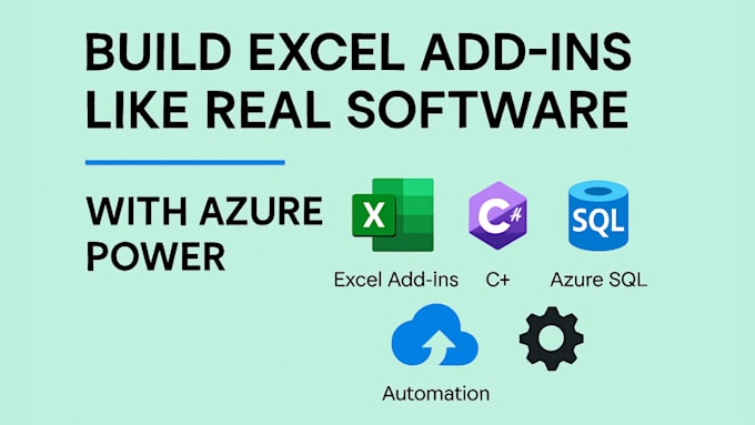 Automatizza le attività di excel con add-in personalizzati in c e integrazione con azure sql
