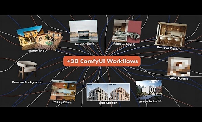 Do comfyui stable diffusion comfyui workflow ai image comfy ui and workflows by Mikedray78 | Fiverr