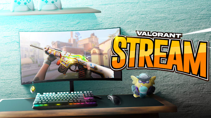 Make a beautiful thumbnail for youtuber and streamers by Vexsuro | Fiverr