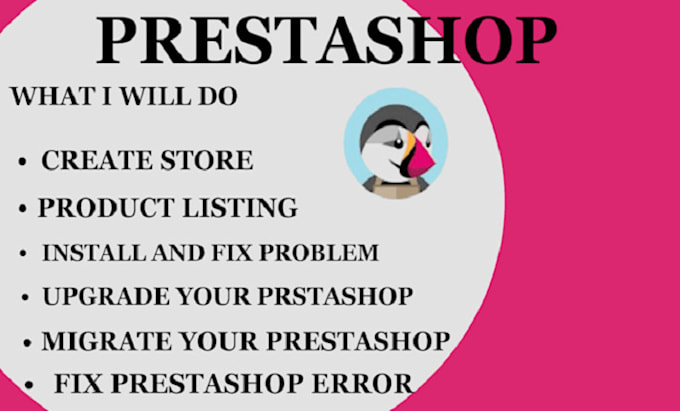 Develop prestashop store, upload product, theme code and module, fixing bugs by Moscolage_tech ...
