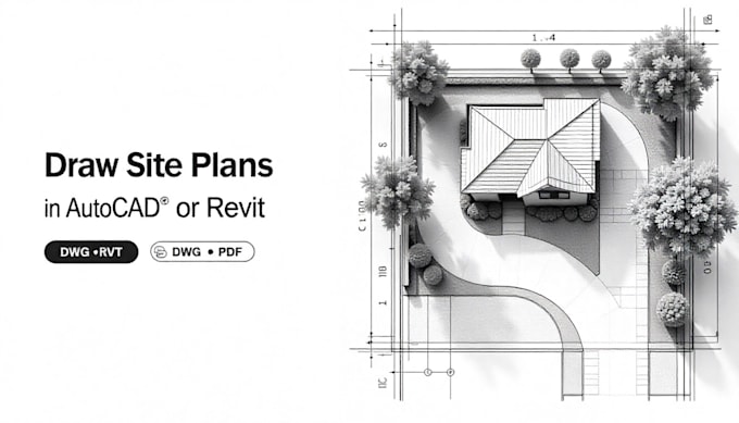 Create expert site plans using autocad or revit for your project by Tax ...