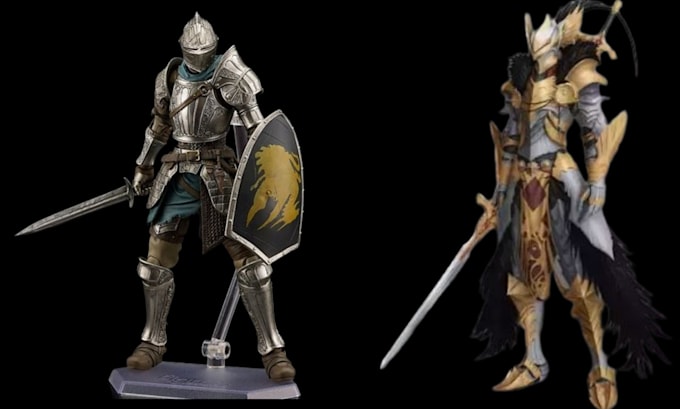 Sculpt custom 3d dnd miniature, warhammer40k, for tabletop rpgs and 3d ...