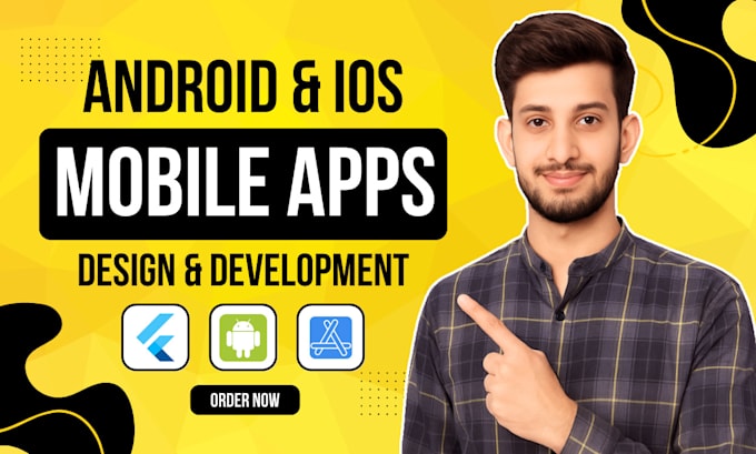 Flutter app, android ios app development, app design, flutter developer by Mrhassyy | Fiverr