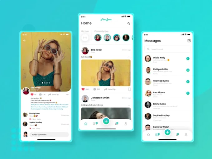 Only fans app, only fans management, tinder clone app, chat app by Micha_tom | Fiverr