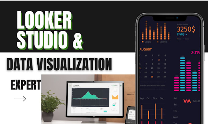Build interactive google data studio and looker studio dashboards with kpis by Amandaabbingto ...