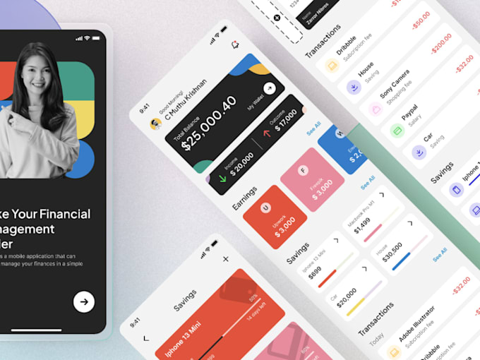 Design and develop fintech app, payment app, wallet app, banking app by Charles_ricchar | Fiverr