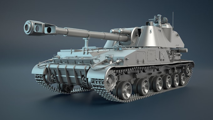 3d mini tank model, armor tank, battleship model, star war tank for 3d ...