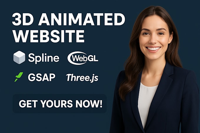 3d animated website spline webgl spline product 3d spline gsap threejs webflow by Daniel ...