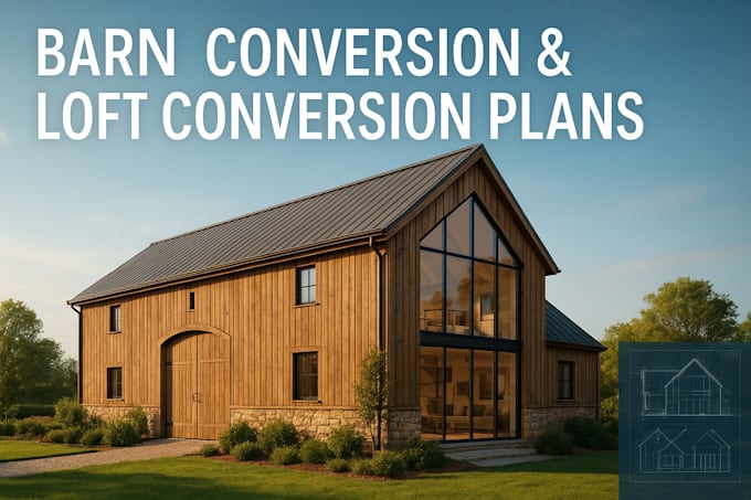 Design barn conversion and loft conversion architectural plans by ...