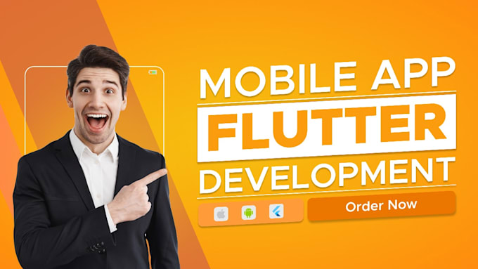 Create a custom flutter app with modern ui and backend integration by ...