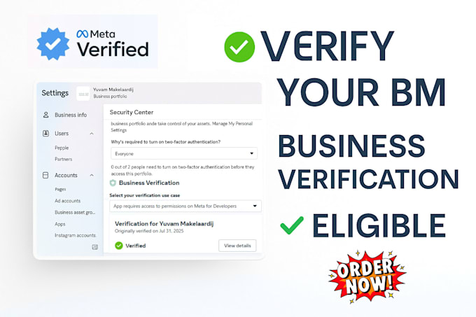 Fix business verification eligibility and verify your meta business ...