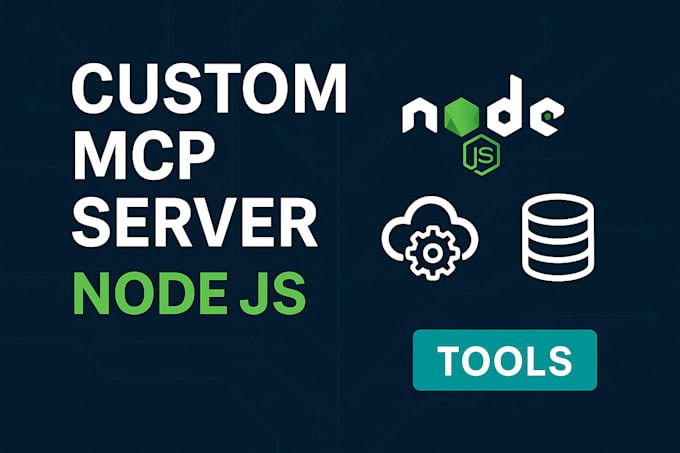 Build a custom mcp server with nodejs from apis and databases by Touhidalam69 | Fiverr