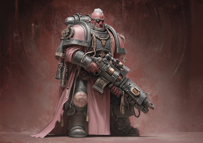 Make an you as favorite space marine 40k warhammer art by Chesteinner ...