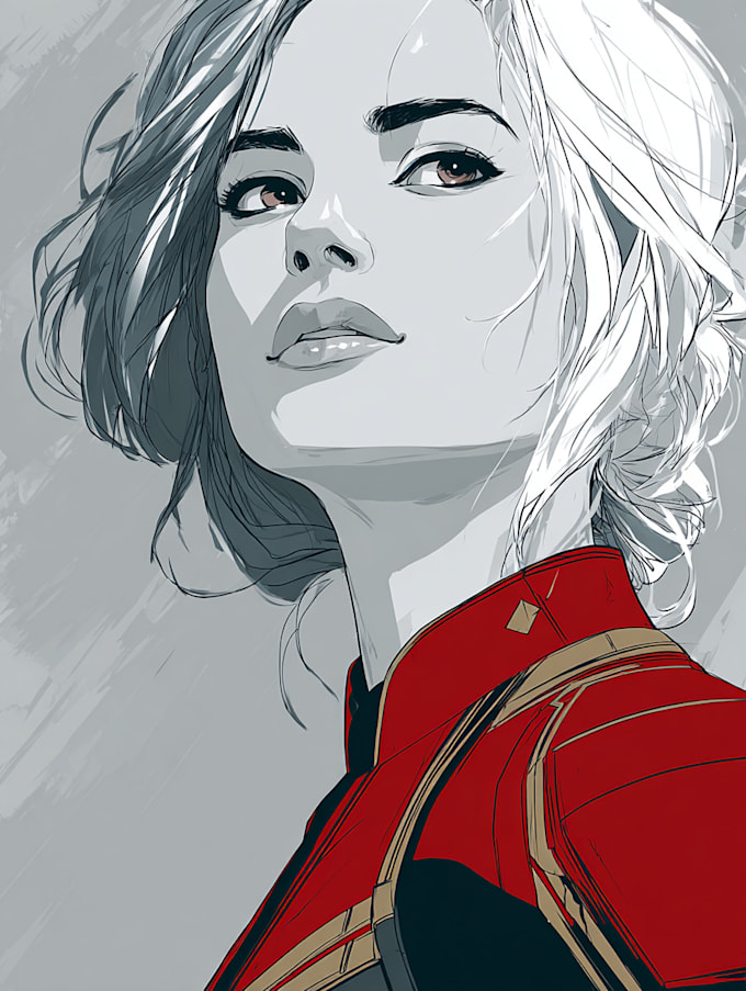 Make comic book cartoon and custom illustration digital art by ...