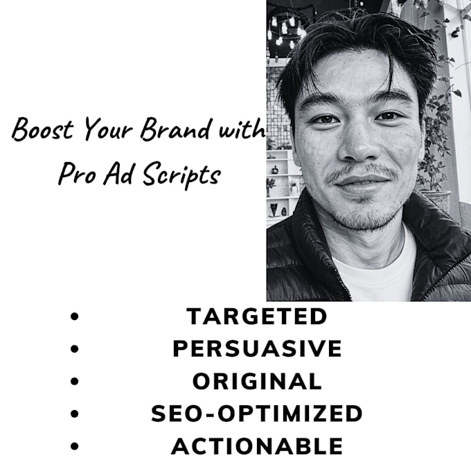 Write witty video ad scripts that convert by Creativearpan | Fiverr