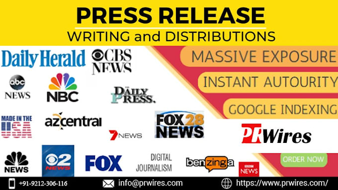Press release writing and press release distribution by Megan_kelly4 ...