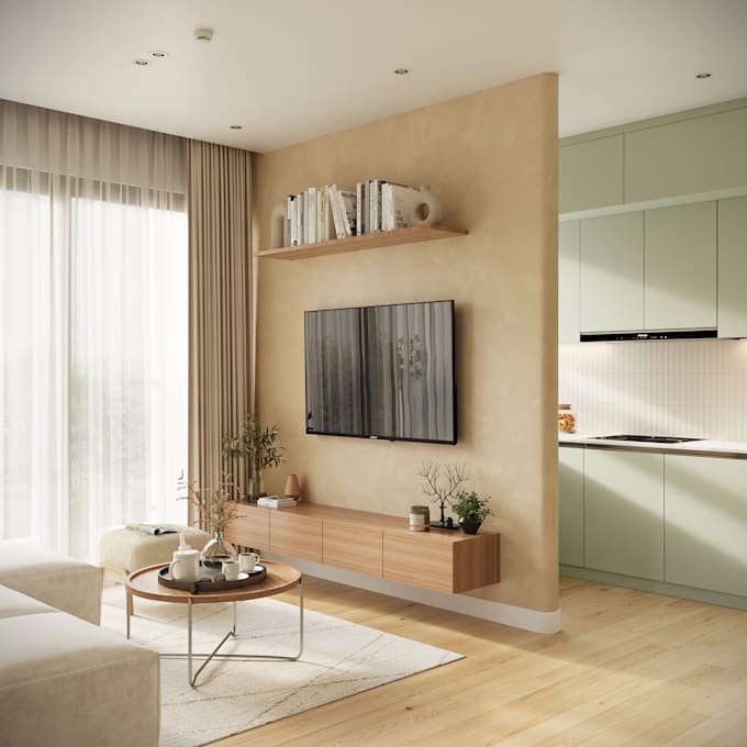 Photorealistic interior rendering and 3d visualization by Duongkhoa220702 | Fiverr