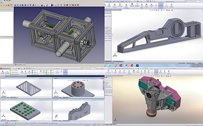 Create mechanical 3d cad model or product design using solidworks by ...