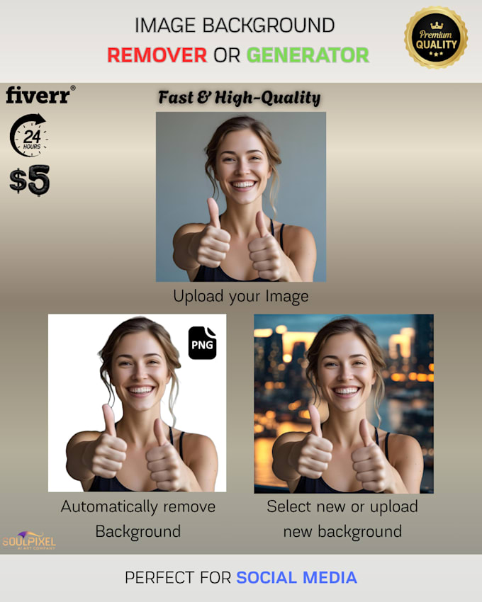Professionally remove or replace image backgrounds fast by Soulpixelz ...