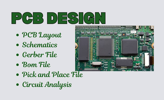 Do pcb circuit design, pcb layout, pcb design, esp32, schematics, arduino by Olamidewriter1 | Fiverr