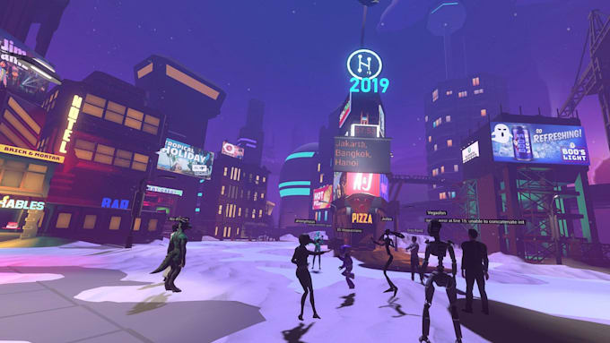 Create a vrchat world, metaverse world, vr map, vrchat environment by ...