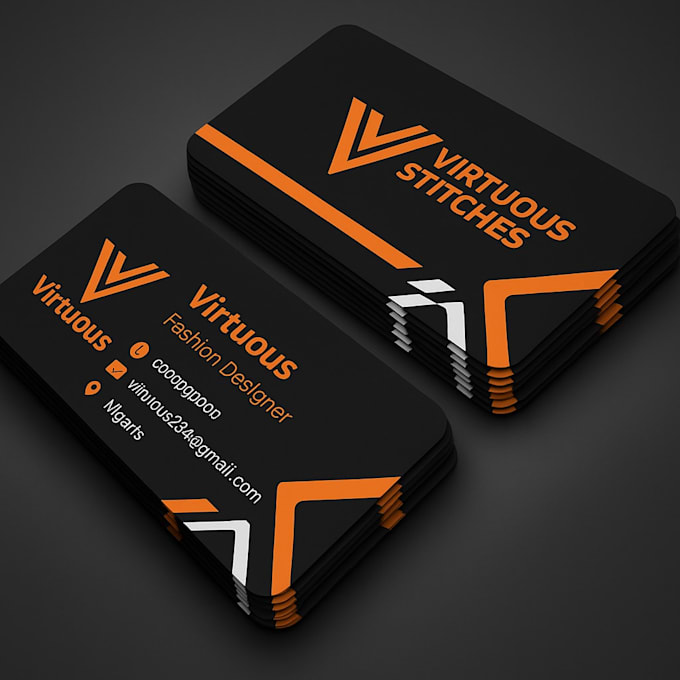 Design professional digital business cards with clickable features and ...