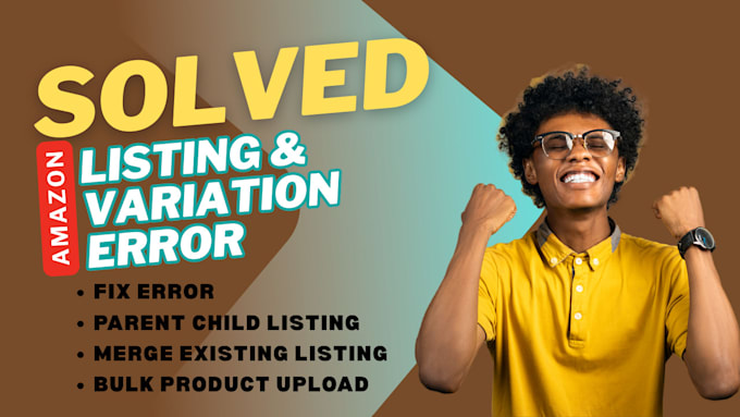 Fix amazon listing issues, amazon listing errors, variation listing by ...
