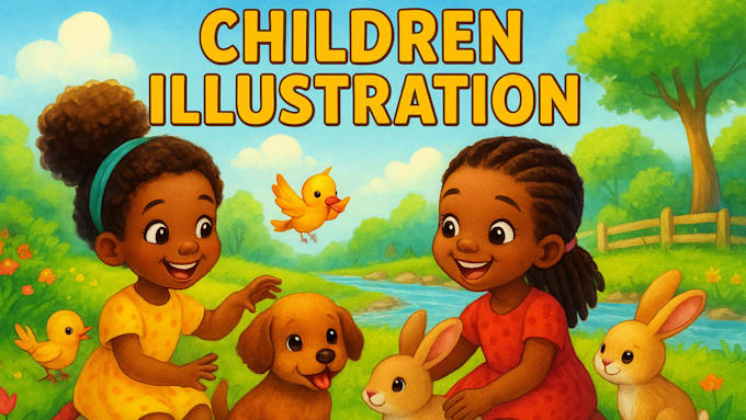 Picture book illustrator ingramspark illustration fairy tales book ...