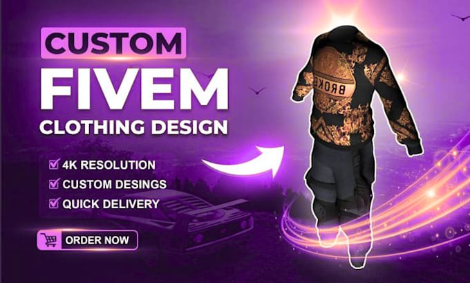 Design custom fivem clothing by Rud1cal | Fiverr