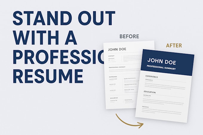 Create professional resume makeover, friendly formatting by Kimengterry ...