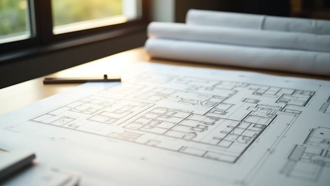 Teken uw plattegrond elke bouwkundige tekening in autocad 2d