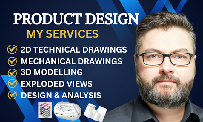Design solidworks 3d models, cad engineering, and product packaging by Aarons_johnson | Fiverr