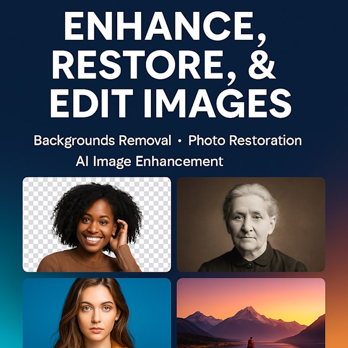Enhance, restore, and edit images using ai tools by Samuelgonzal956 ...