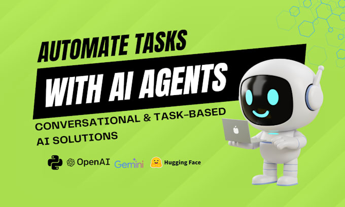Develop advanced ai agents using openai and llms by Ibraheemwp | Fiverr