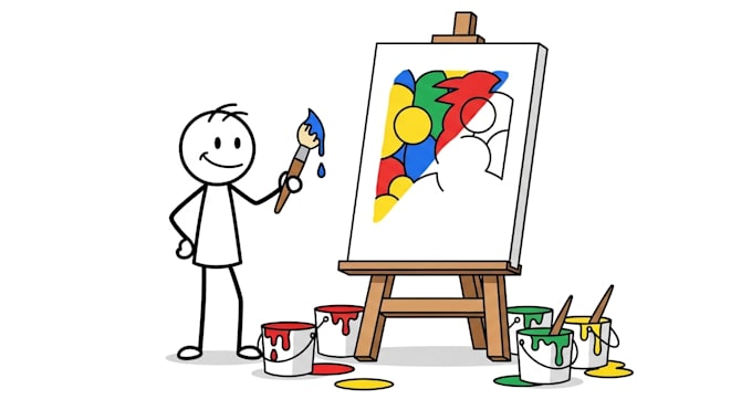 Create custom stickman and paint explainer videos edit for youtube by ...